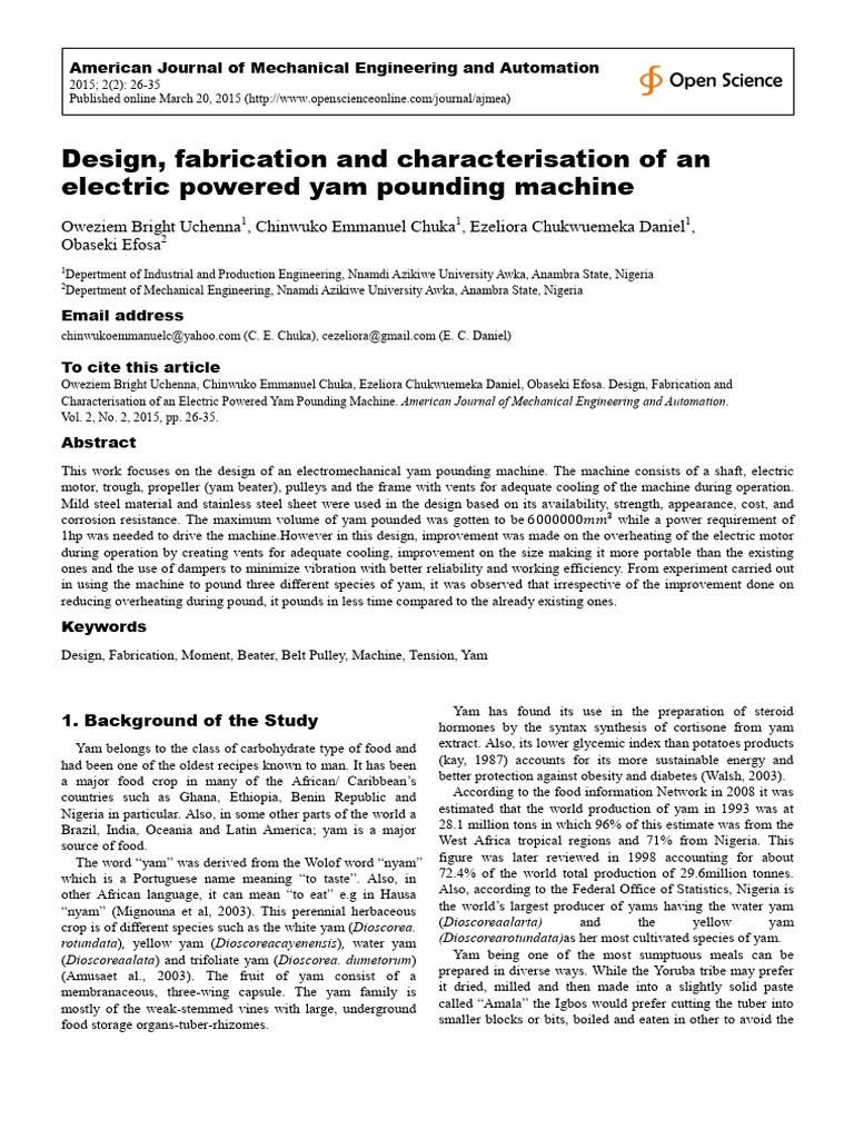 Design Fabrication and Characterisation | PDF | Welding | Construction