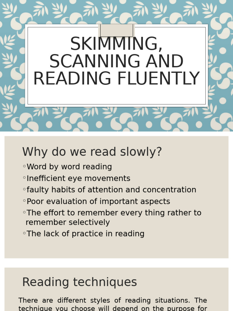 MA English Communication Skills 02 | PDF | Speed Reading | Fluency