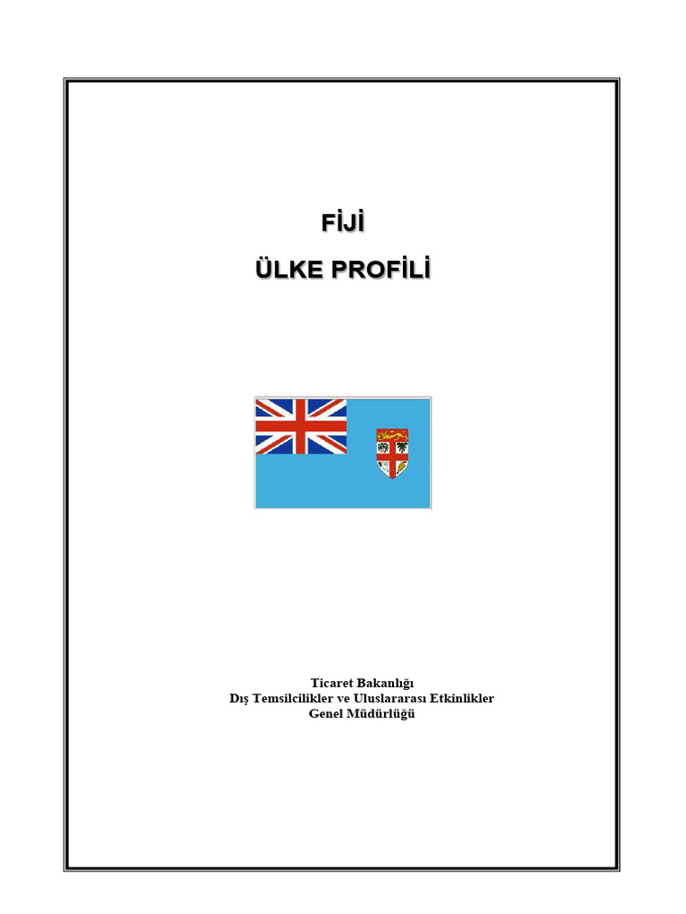 Fiji 2021 | PDF