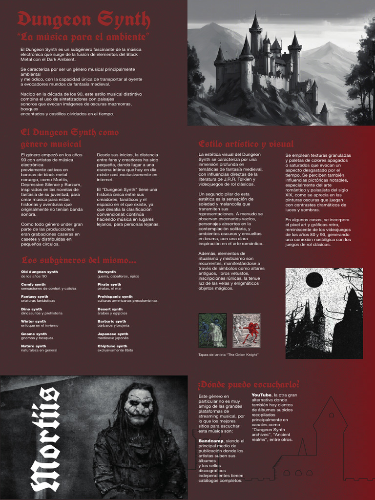 Super A3 DisEd - Dungeon Synth | PDF | Música heavy metal