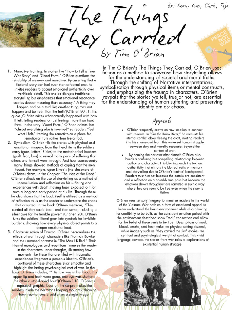 The Things They Carried | PDF