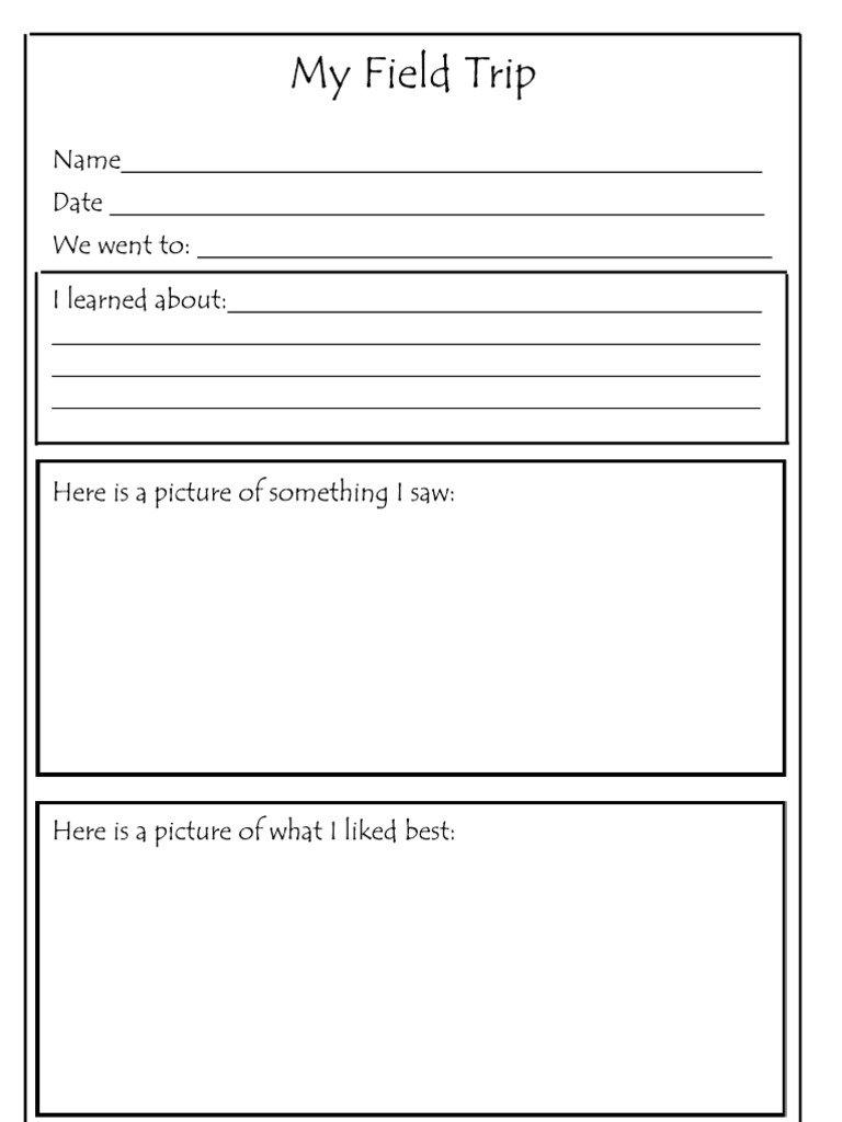 My Field Trip Experience Summary | PDF