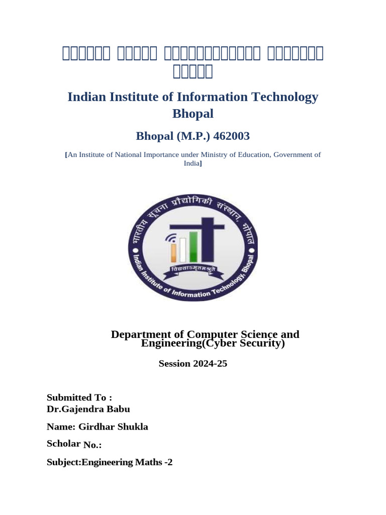 Cover Page (DLD Lab) - 250217 - 155529 | PDF