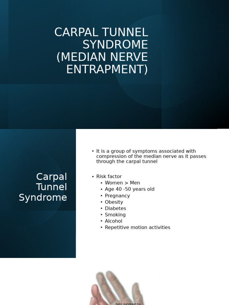 Carpal Tunnel Syndrome CME For Orthopaedic | PDF