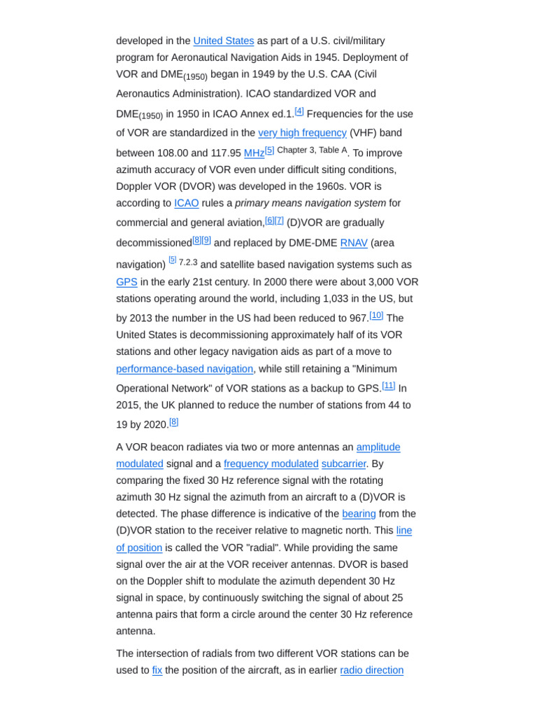VHF Omnidirectional Range - 2 | PDF
