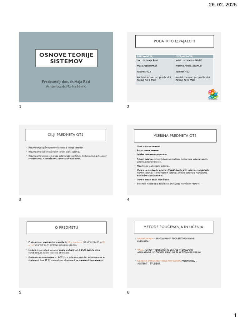 Predstavitev | PDF