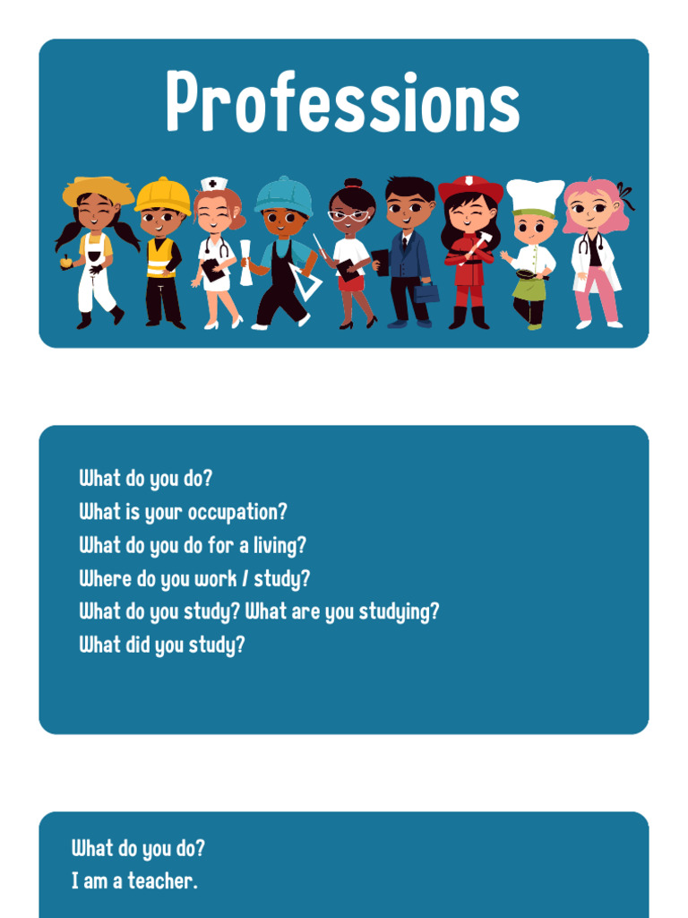 Professions | PDF