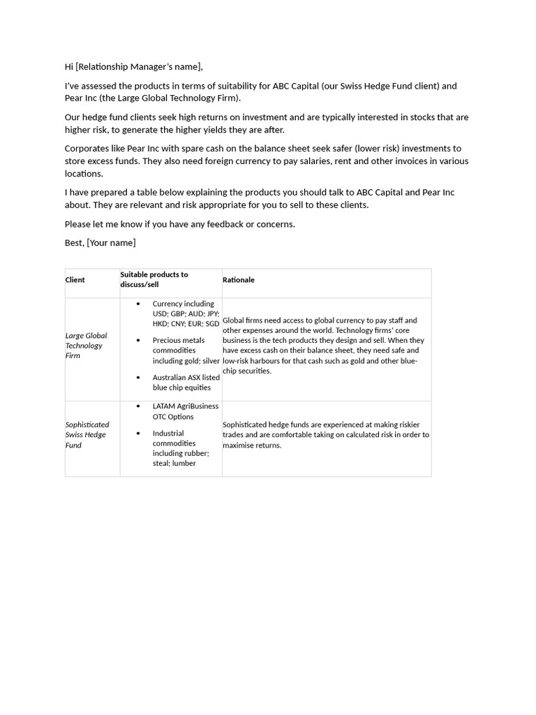 Task 5 HSBC Job Sim | PDF