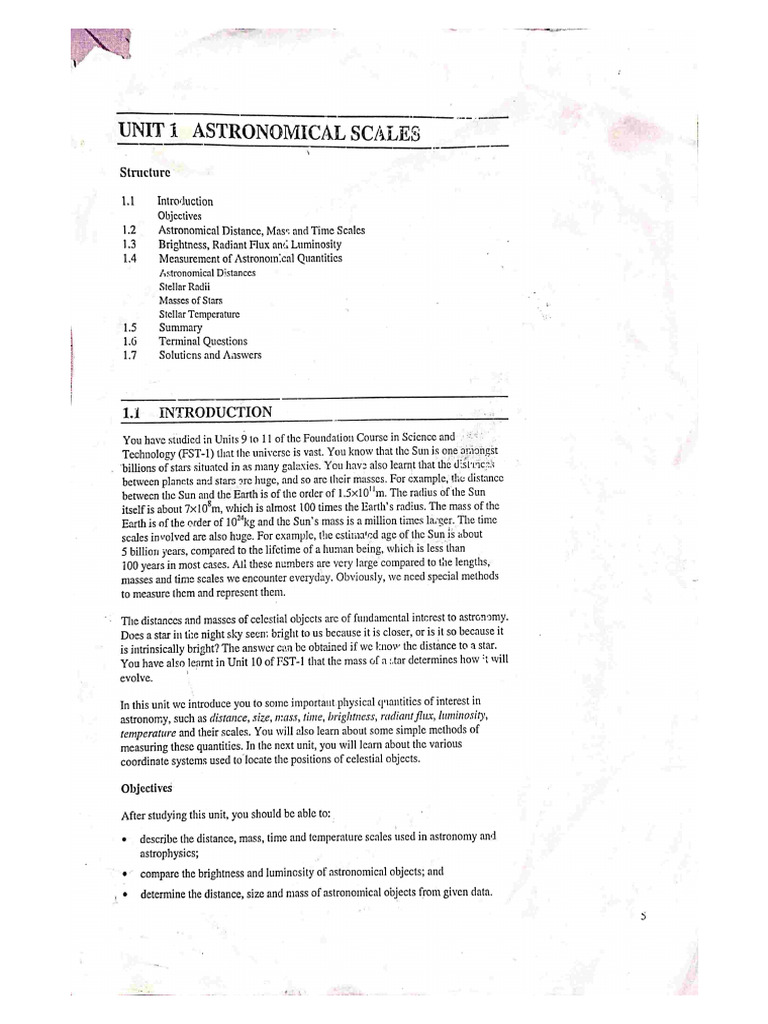 Astronomy: BSC Physics | PDF