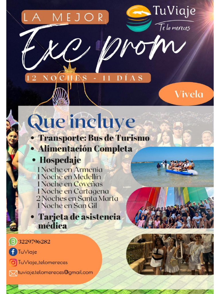 Plan Excursión Tuviaje | PDF