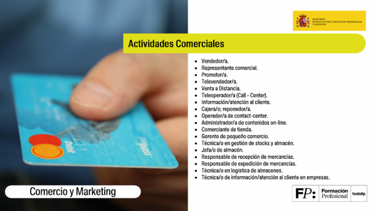 T Cnico en Actividades Comerciales | PDF