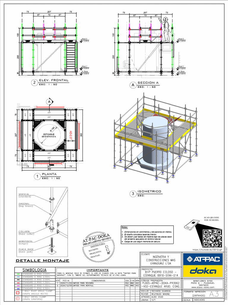 Pl005-Atpac-Doka-Pr3062-V02-Estanque Ayudante Coagulante | PDF