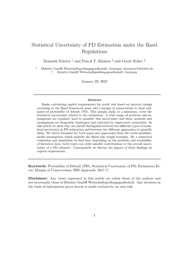 SSRN 4339561 | PDF | Confidence Interval | Uncertainty