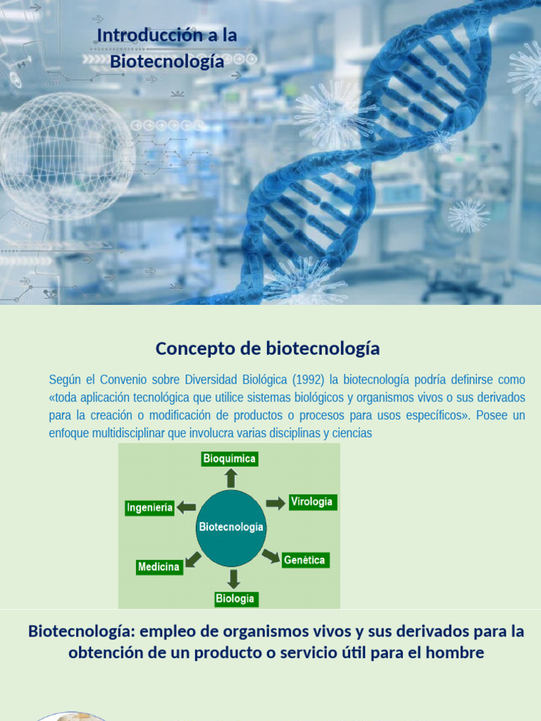 Biotecnologia | PDF | Biotecnología | Organismo genéticamente modificado