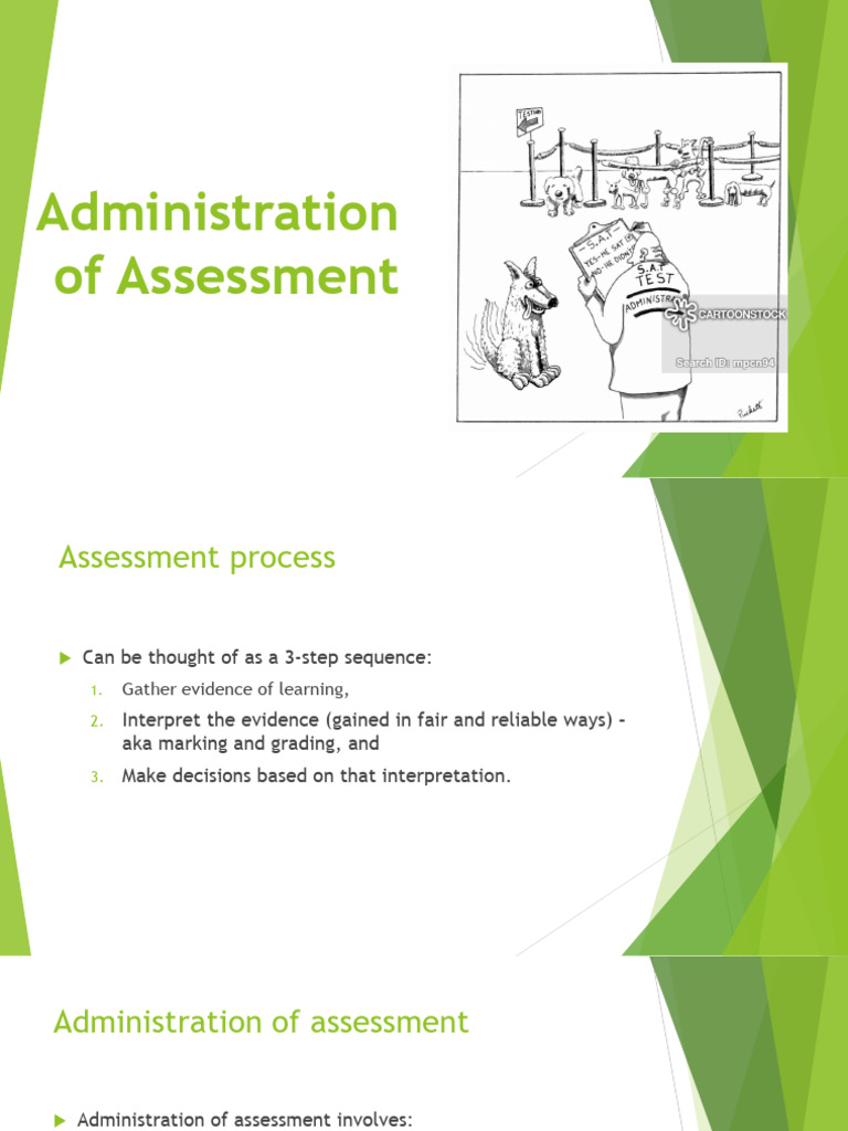 Week 15 - Administration - of - Assessment - Slides | PDF | Educational ...