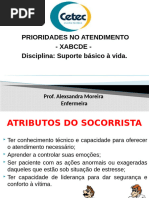 Protocolo XABCDE do trauma | PDF | Morte | Sangramento