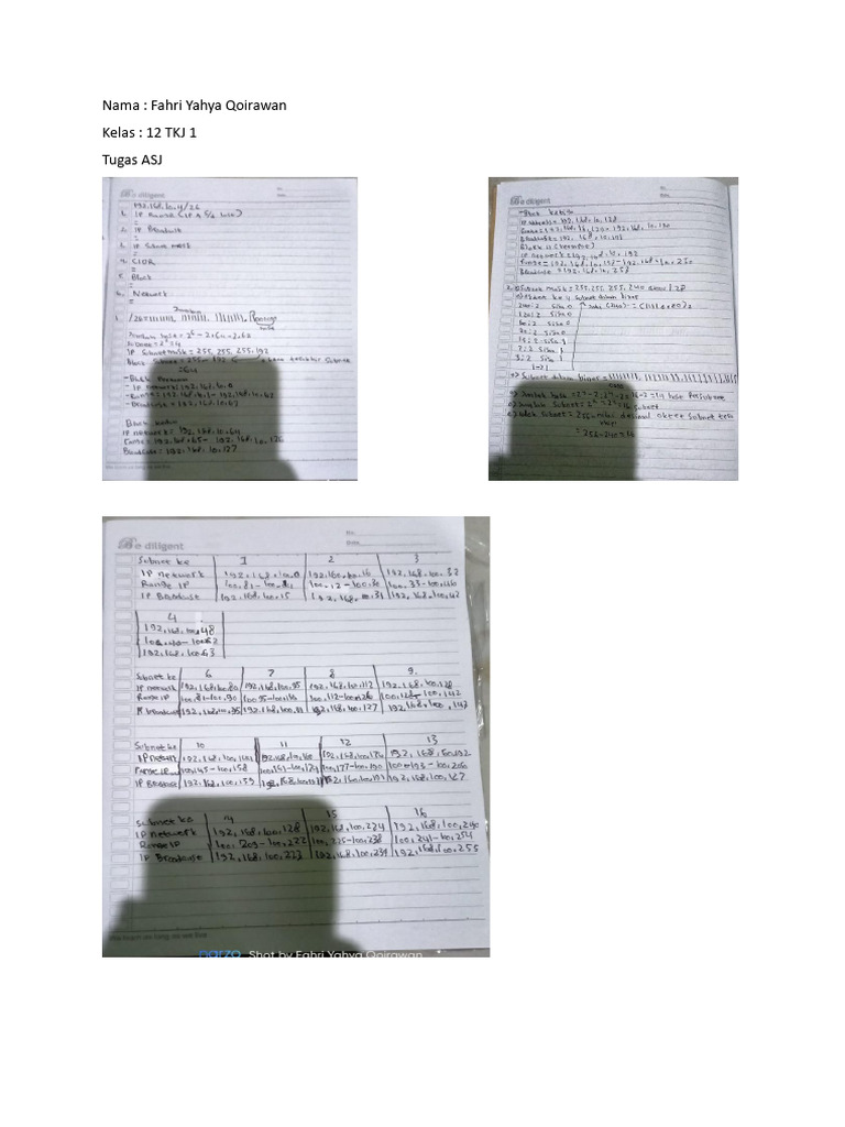 Fahri Yahya Q - 12 TKJ 1 - Tugas ASJ | PDF