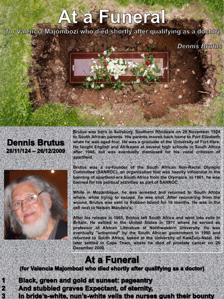 At A Funeral | PDF