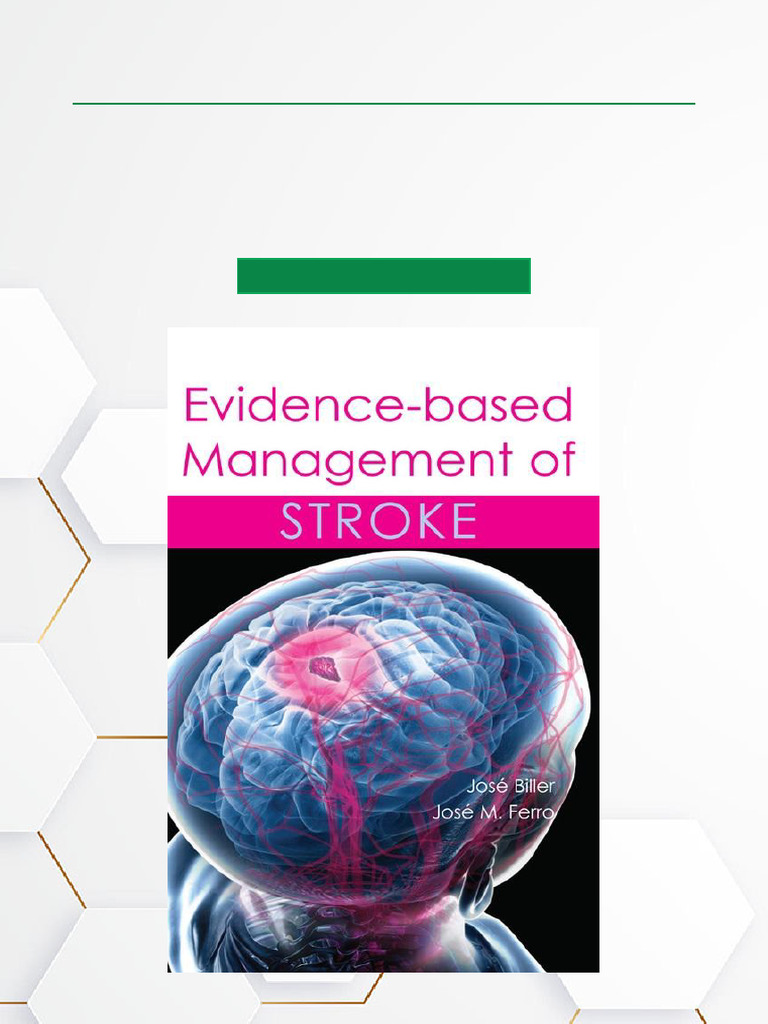 Evidence Based Management of Stroke, 1st Edition Complete Book Download ...