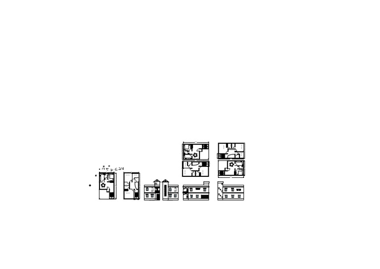 Floor Plan G Plus 1-Model | PDF