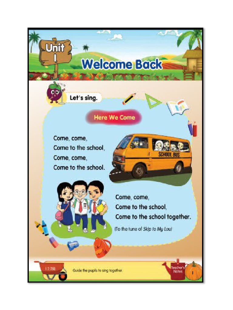 Welcome Back | PDF