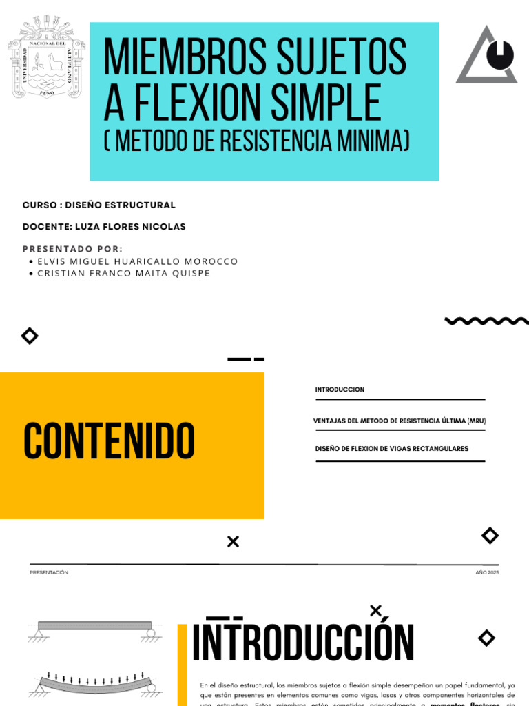 Flexion Simple | PDF | Viga (Estructura) | Hormigón