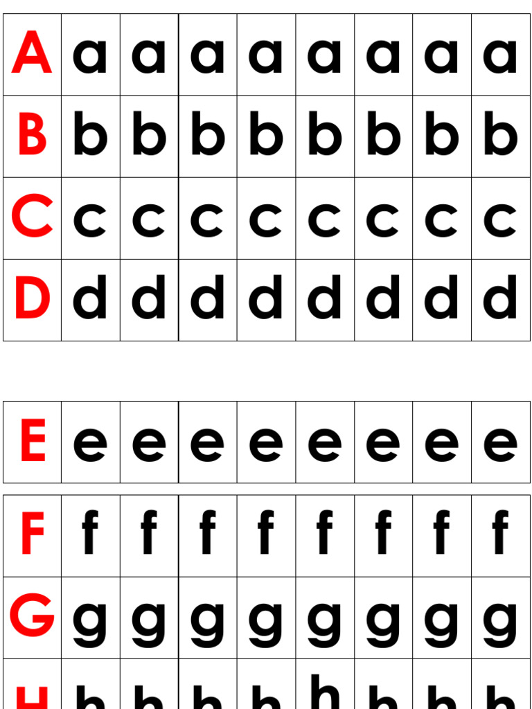Alfabeto - Movil 1ro | PDF