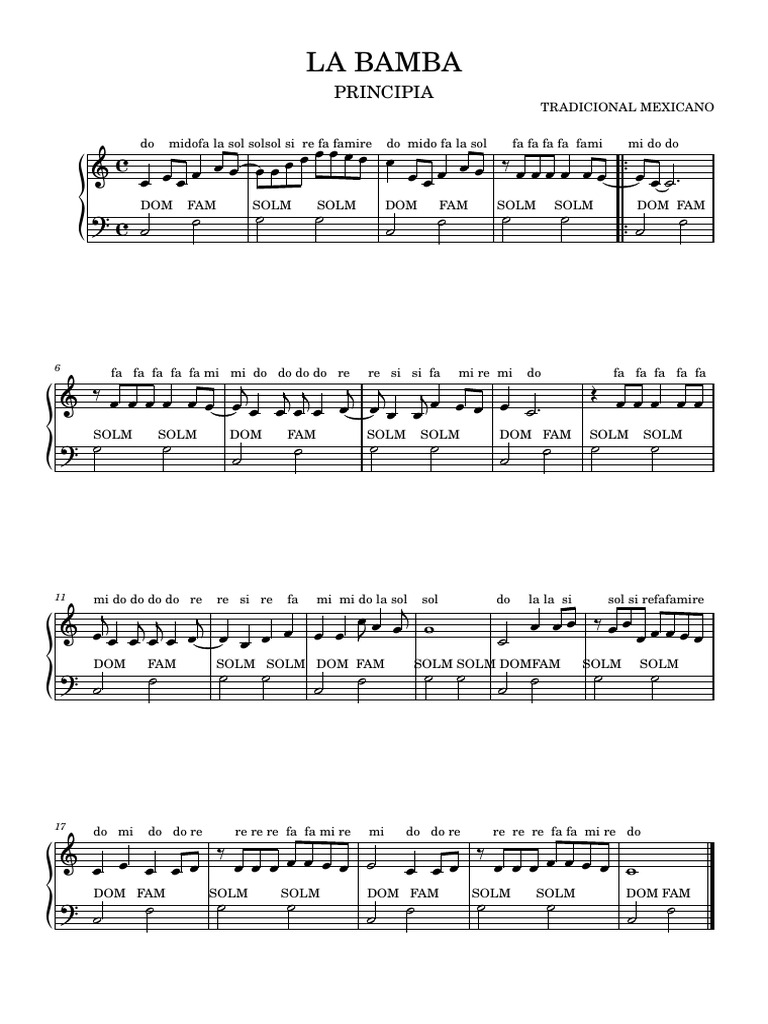 La Bamba | PDF