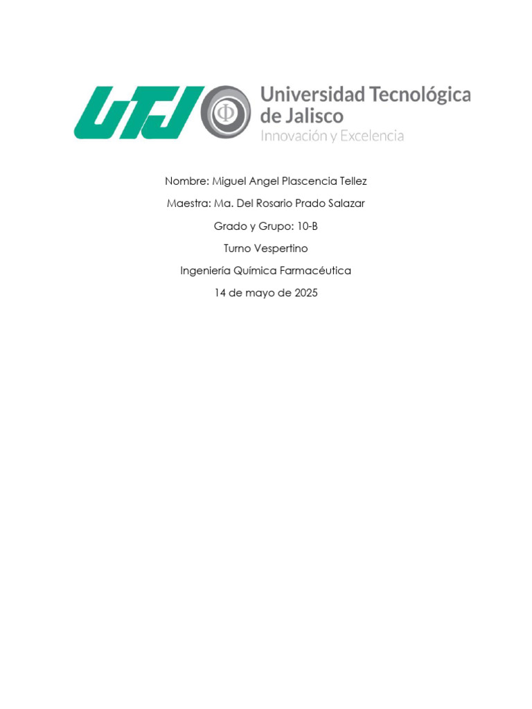 Plascencia Tellez Miguel Angel 10 B | PDF