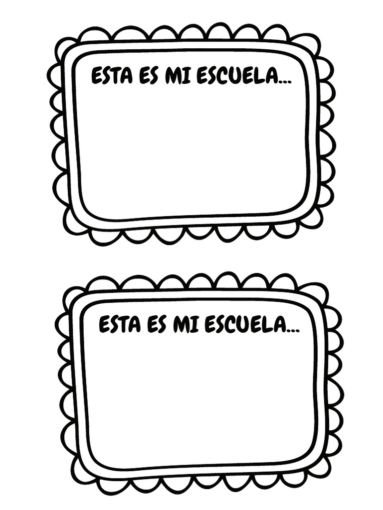 Esta Es Mi Escuela... | PDF