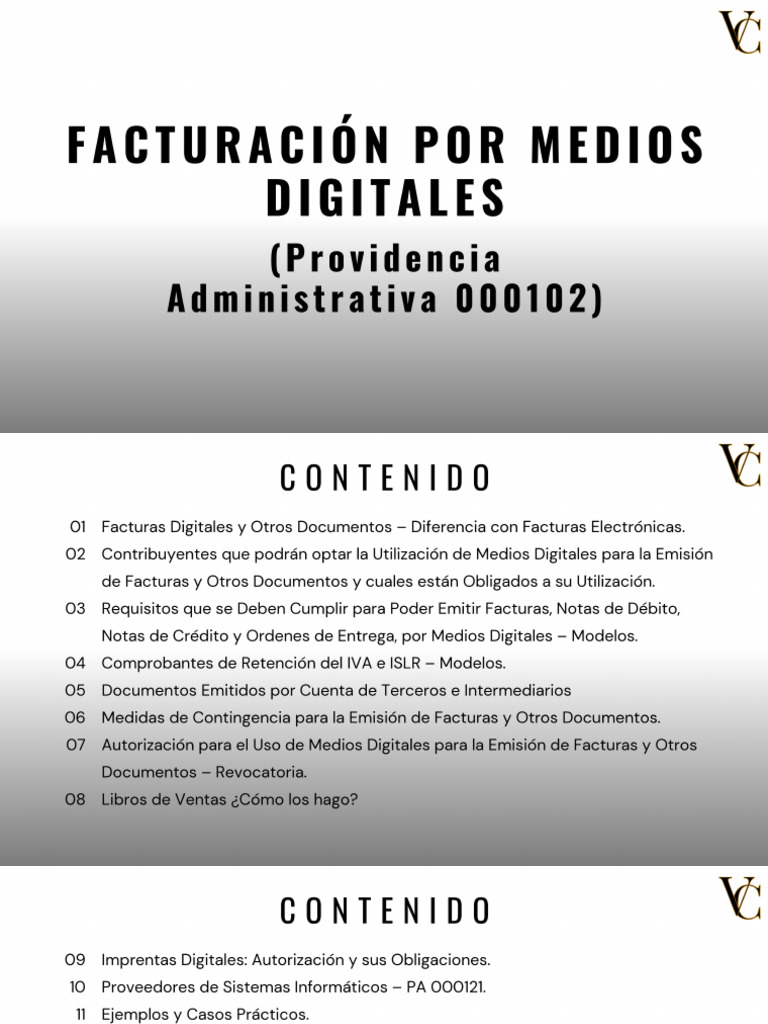 Guía Digital - Facturación Por Medios Digitales. | PDF