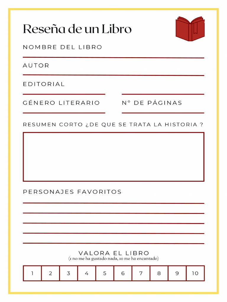 Documento A4 Informe Reseña de Libros Verde | PDF