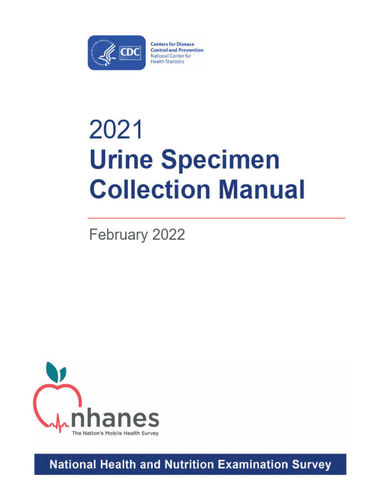 2021 Urine Specimen Collection 508 | PDF | Urination | Toilet