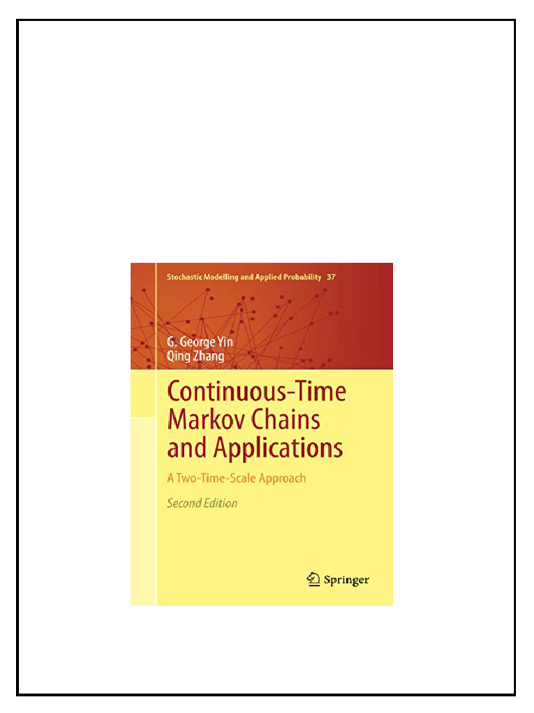 Continuoustime Markov Chains And Applications G George Yin pdf download | PDF | Markov Chain ...