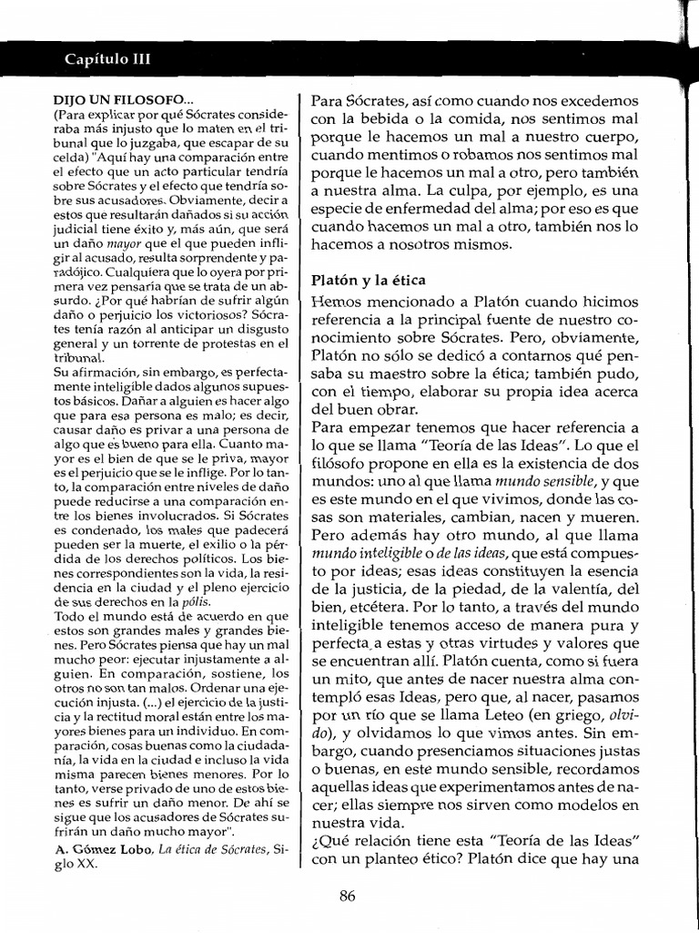 Etica Platon y Aristoteles | PDF
