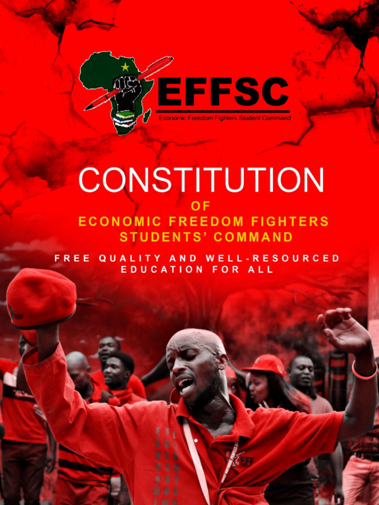 EFF Students Command Constitution | PDF | Socialism | Feminism