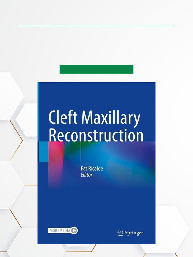 Cleft Maxillary Reconstruction Full Book Download | PDF | Mouth ...