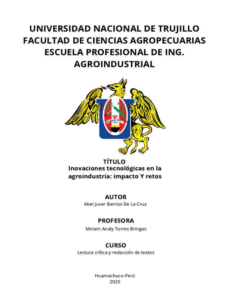 Barrios de La Cruz Abel Juver | PDF | Science