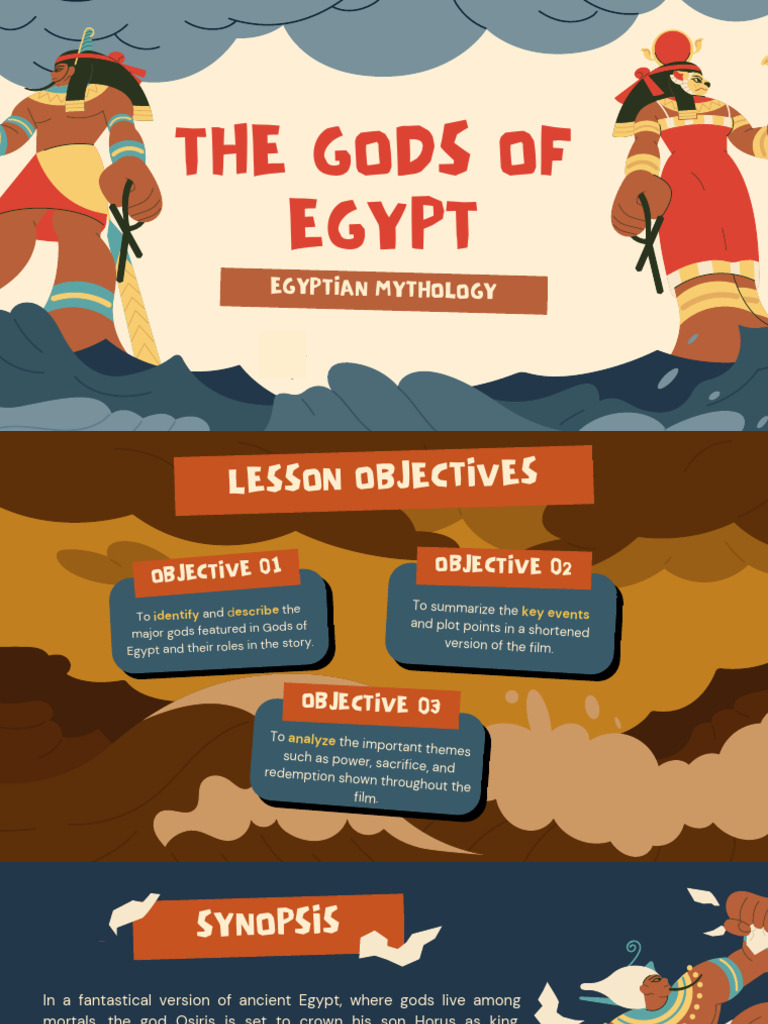 ED ENG 13 Egyptian Mythology | PDF | Horus | Osiris