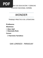 Wonder: La lección de August PDF | PDF
