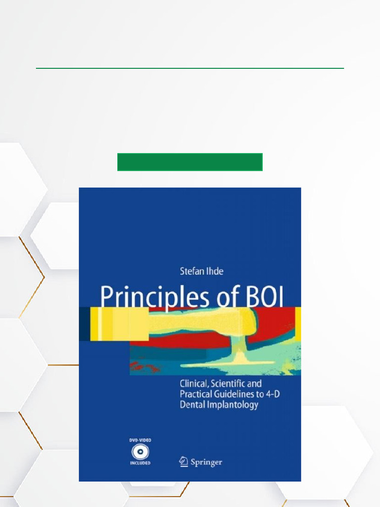 BOI Guidelines for 4D Dental Implantology | PDF | Dental Implant ...