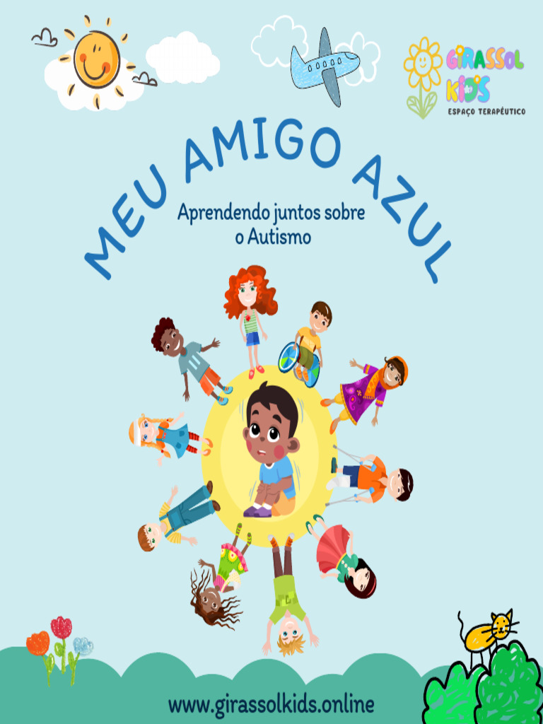 Amigo Azul: Aprendendo sobre Autismo | PDF | Autismo