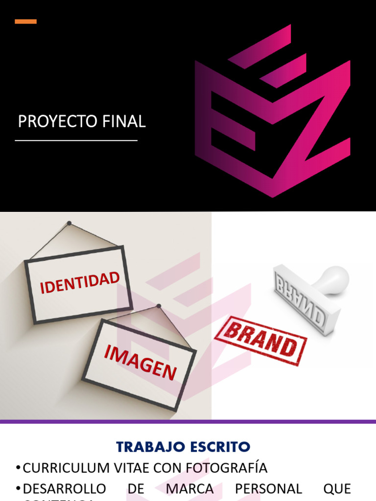 Proyecto Final Marca Personal | PDF