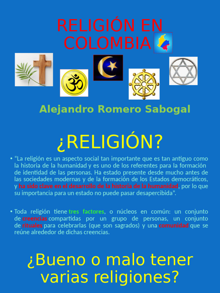 Religión en Colombia | PDF | Religiones abrahámicas | Creencia ...