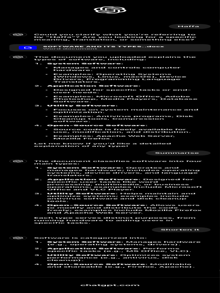 Haffa Clarification | PDF