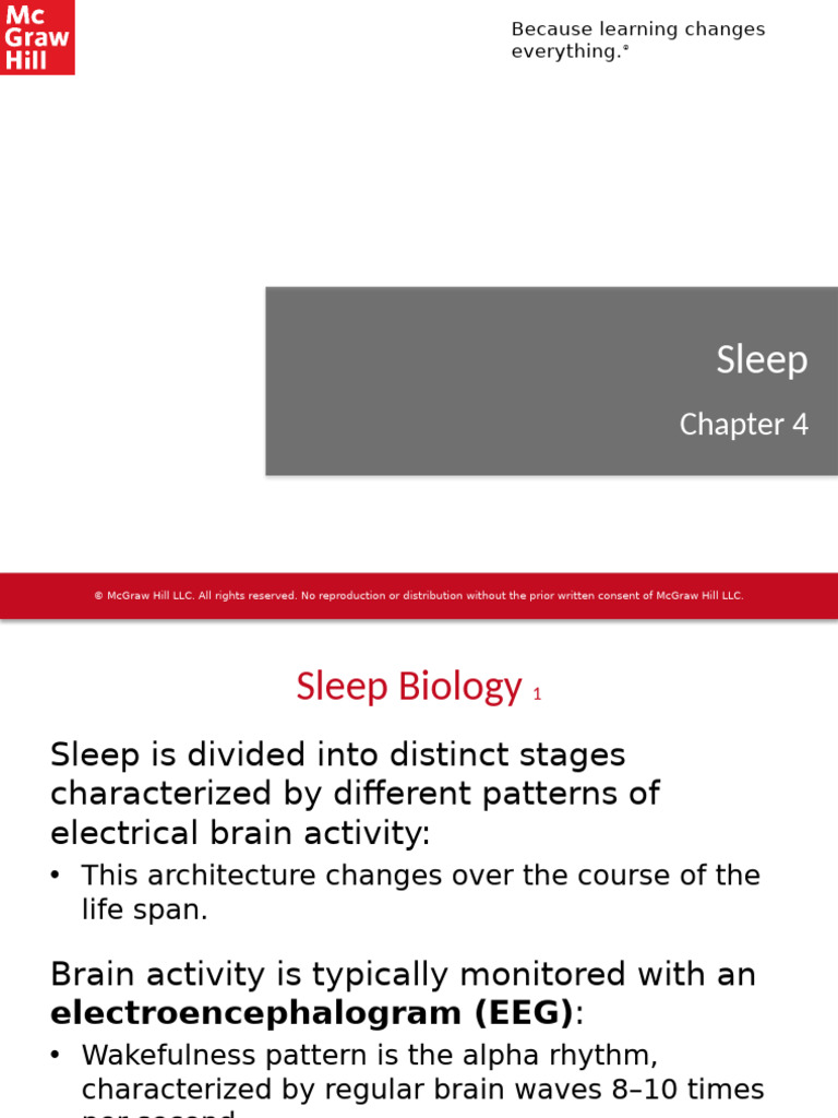 Insel 18e Ch04 PPT ACCESS | PDF | Sleep | Sleep Disorder