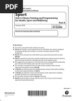 AQA GCSE PE Coursework Example: Rugby | PDF | Heart Rate | Aerobic Exercise