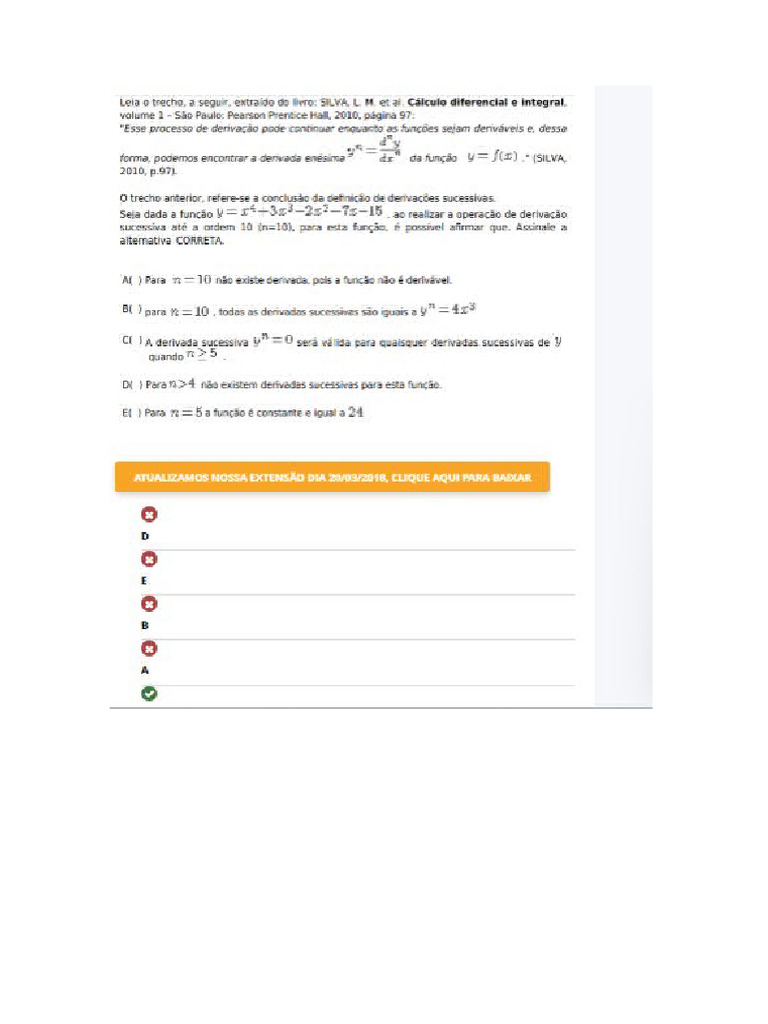 Calculo 2 - ACQA (4) ) | PDF