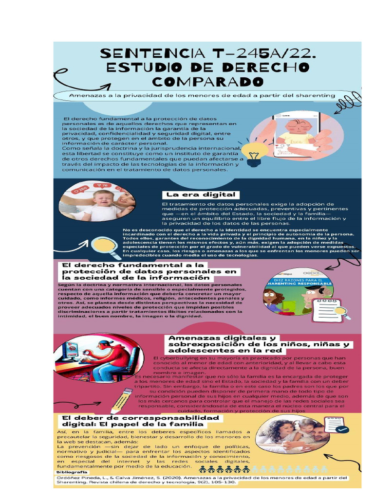 Infografía Derecho Comparado Prácticum 1 | PDF