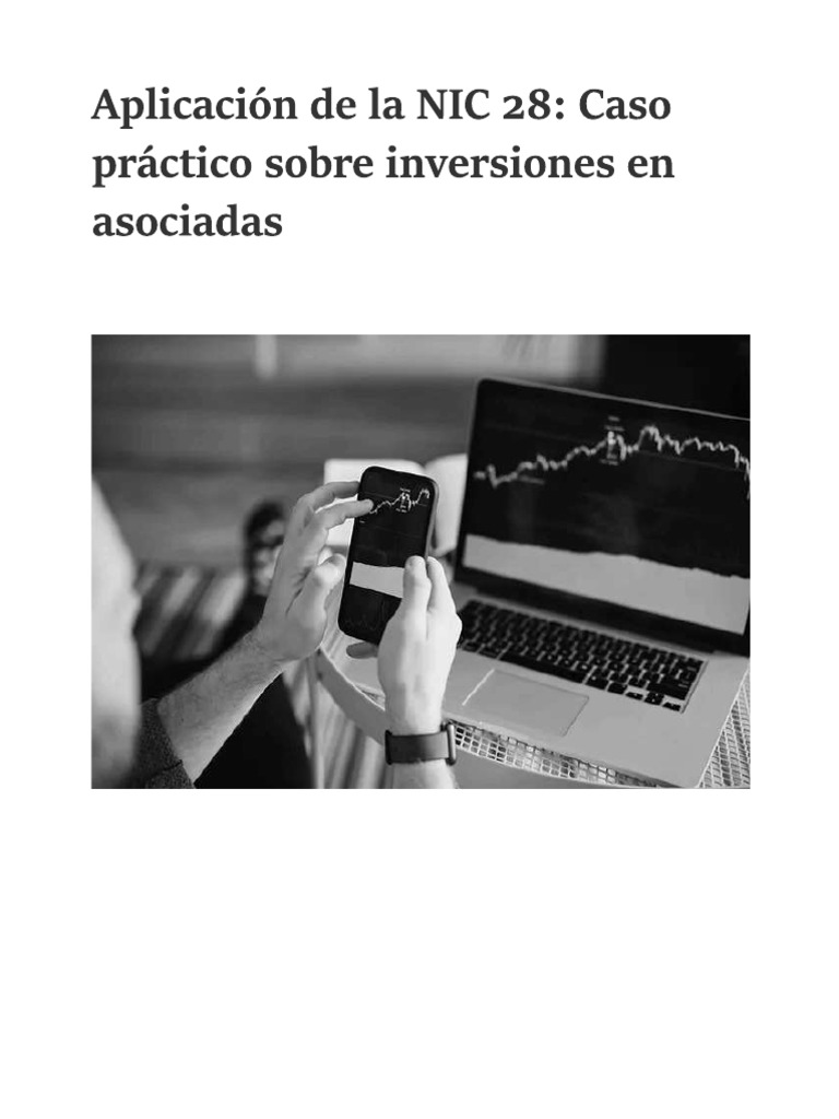 Aplicacion de La Nic 28 Ejemplo | PDF